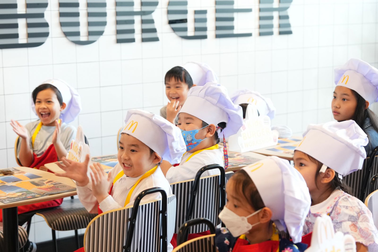 'แมคโดนัลด์'ปั้นเซฟตัวน้อยจัดกิจกรรม Kids Burger Workshop